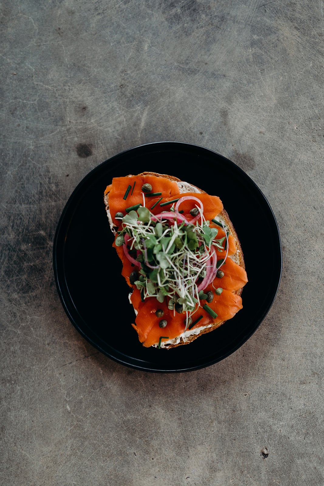 Smoked Salmon Toast | Presso Coffee Co.